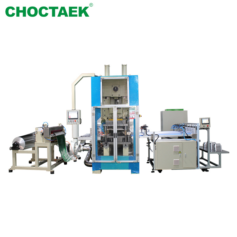 Aluminium foil pouch making machine store